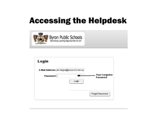 Implementing a new Helpdesk | PDF | IT and Internet Support | Internet