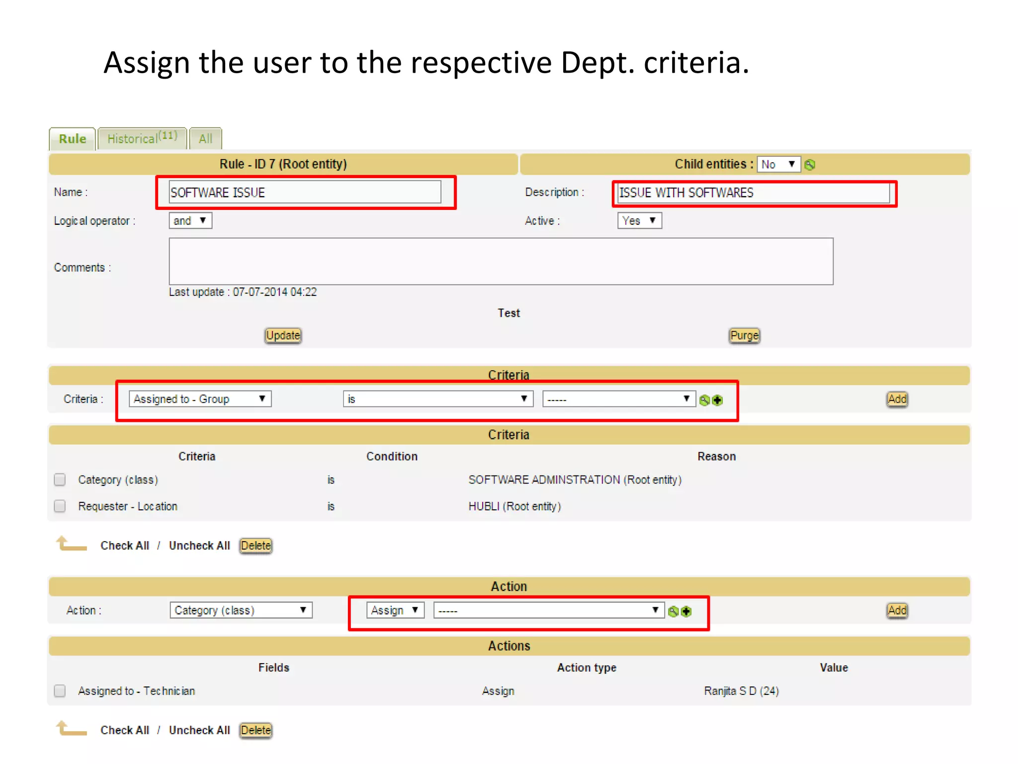 GLPI - Help desk administrator access | PPT