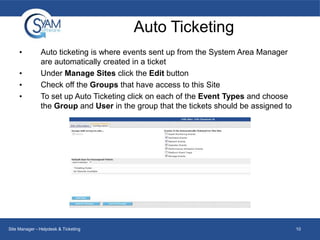 Helpdesk and ticketing | PPTX