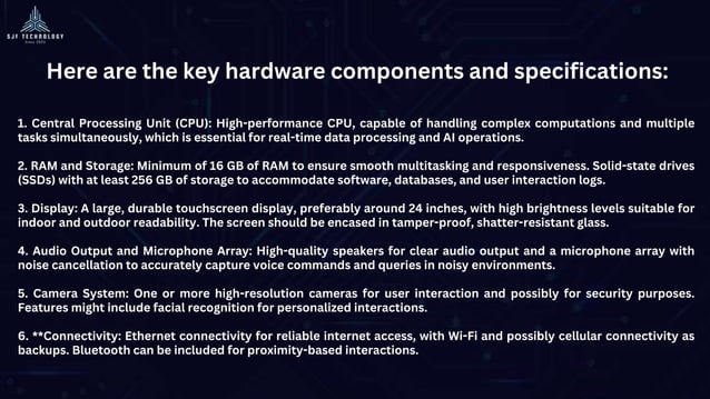 Help desk robot (Artificial Intelligence) | PPT