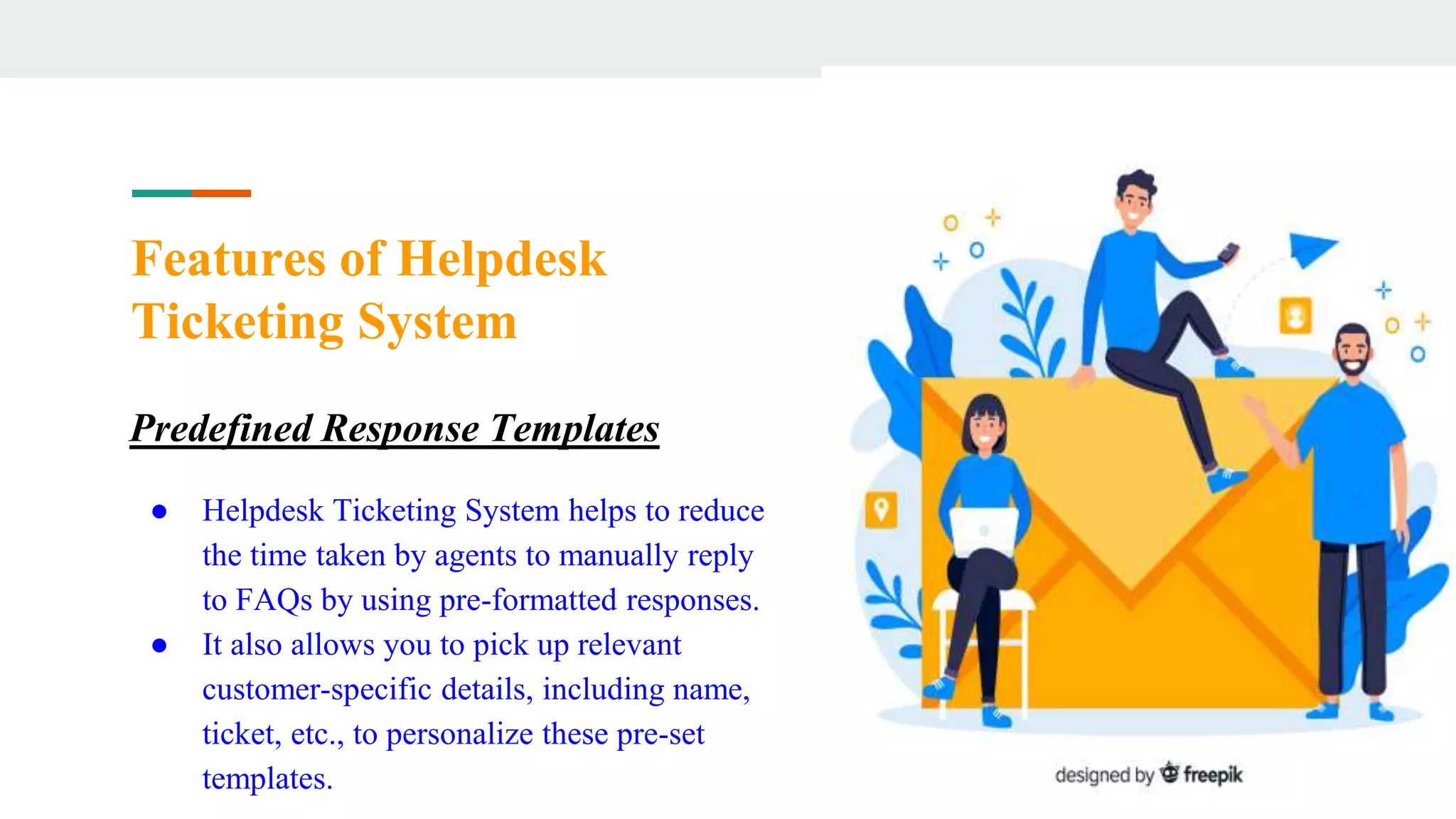 Helpdesk ticketing system | PPTX