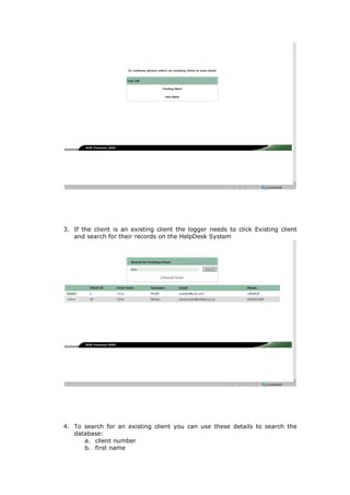 HelpDesk Training Manual | DOCX