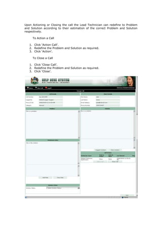 HelpDesk Training Manual | DOCX
