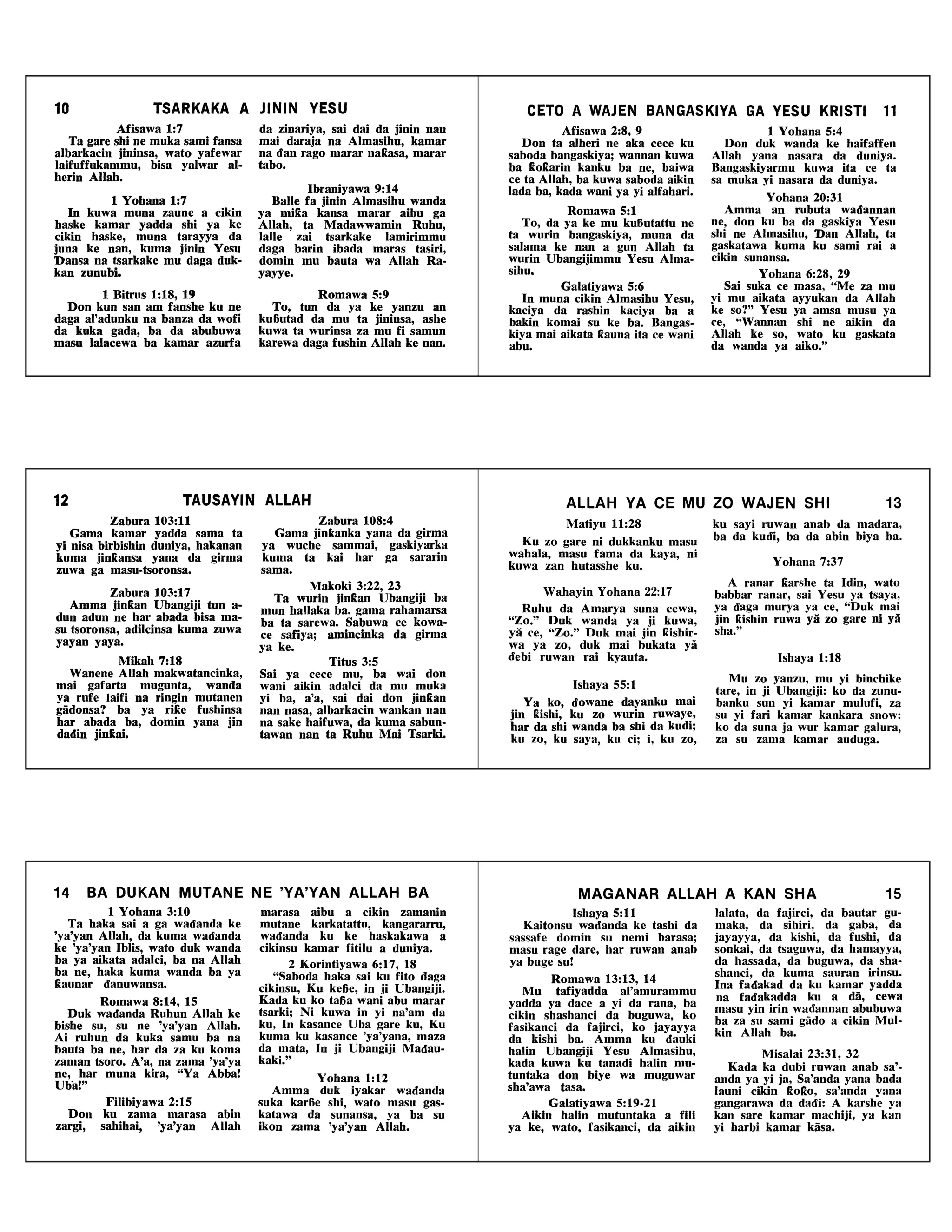 Help from above hausa | PDF