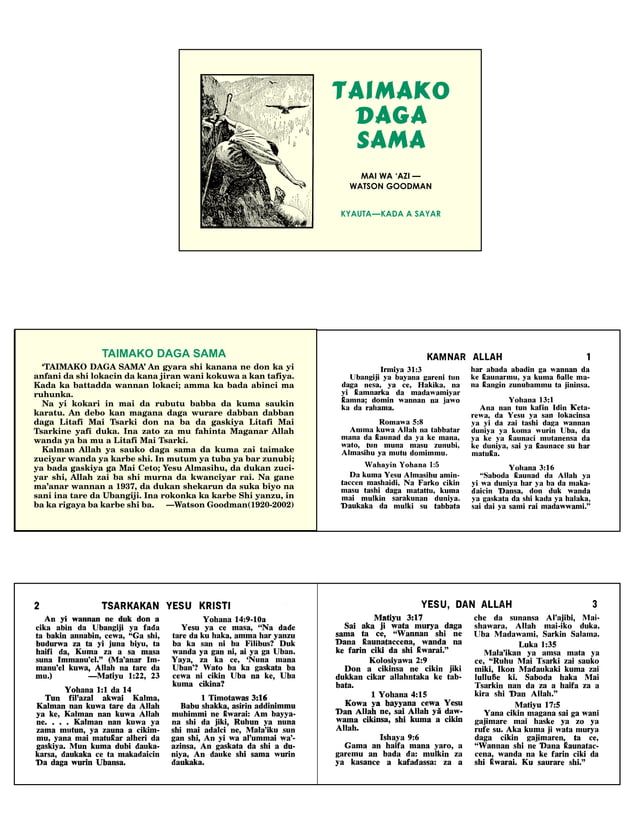 Help from above hausa | PDF