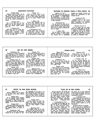 Help from above hausa | PDF