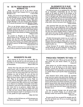 Help from above kreyol | PDF