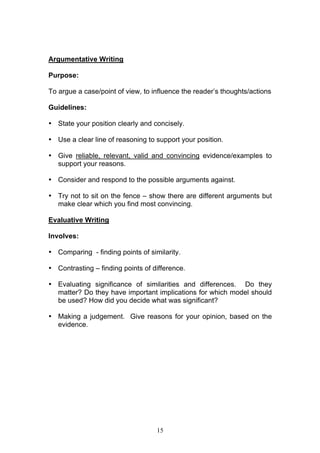 Helpful guide-to-essay-writing | PDF | Educational Assessment | Education