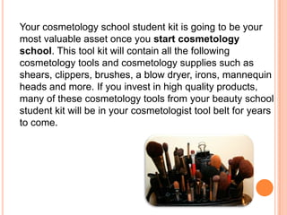 Helpful Cosmetology Tools | PPTX