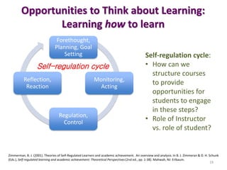 Helping Students Learn to Learn | PPTX