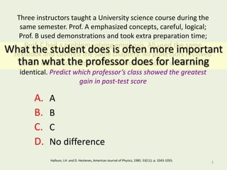 Helping Students Learn to Learn | PPTX