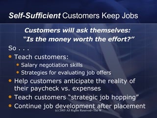 Helping Them Keep the Job | PPT