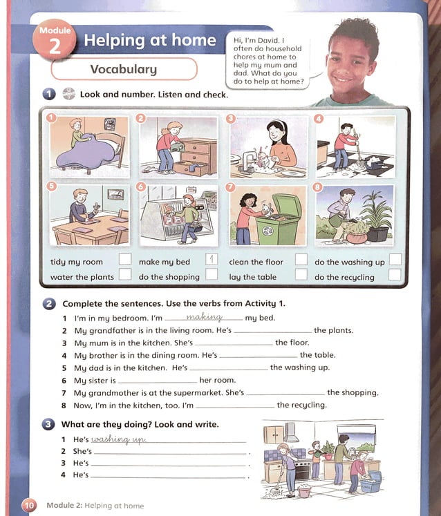 Helping at home | PDF