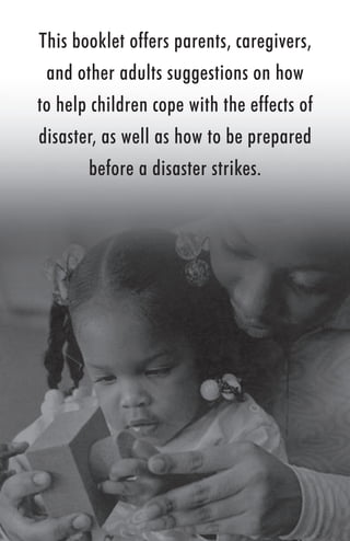 Helping Children Cope With Disaster | PDF