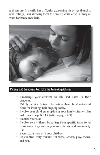 Helping Children Cope With Disaster | PDF