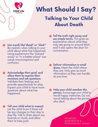 Helping Children Cope with Grief and Loss: A Guide for Caregivers | PDF