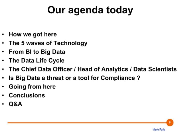 Helping Compliance Cross The Data Chasm | PPT