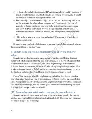 Helping implementer dealing with famous siebel based system messages and errors | PDF | Web ...