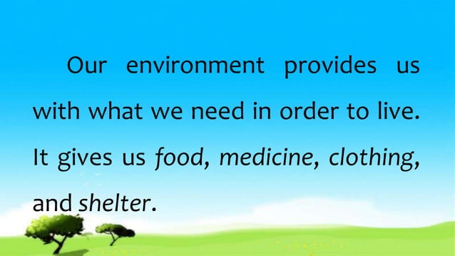 Helping Keep the Environment Clean and Healthy | PPT