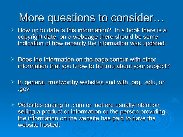 Helping kids learn through research | PPT