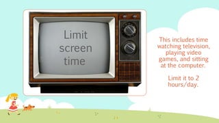 Helping kids stay healthy | PPTX