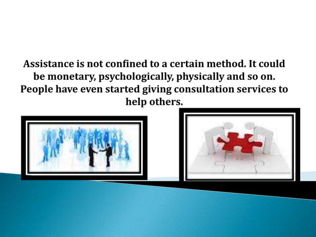 Helping others | PPTX