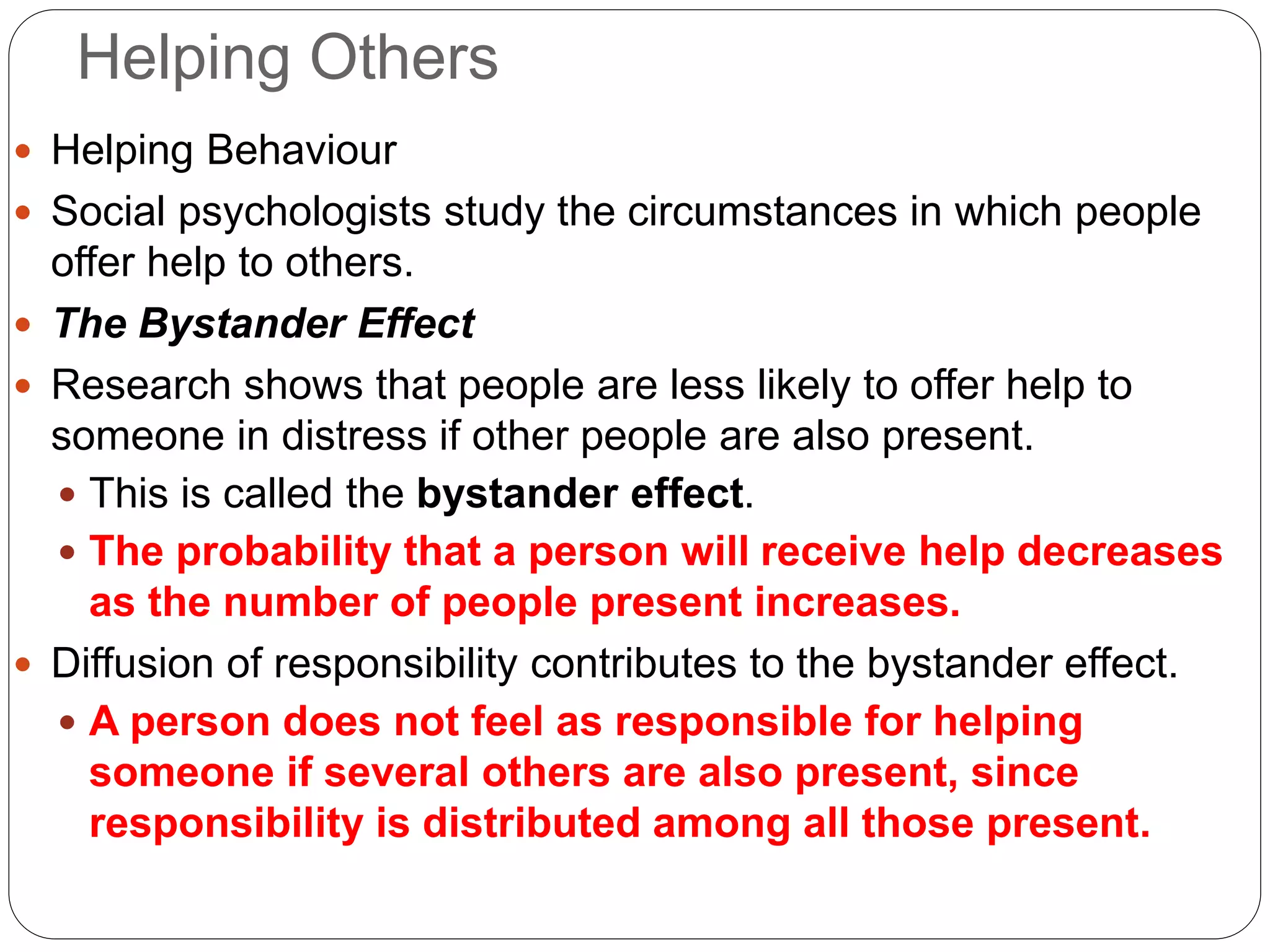 Helping others | PPTX