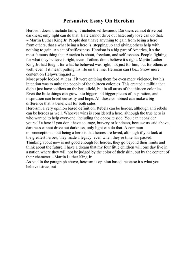 Helping Others Essay.pdfHelping Others Essay | PDF