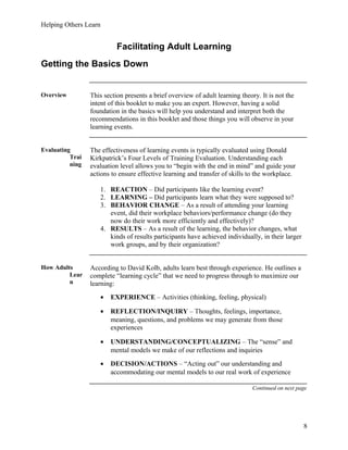 Helping others learn | PDF