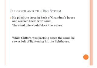 Helping Others With Clifford The Big Red Dog | PDF