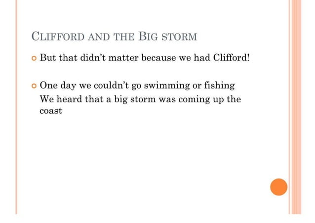 Helping Others With Clifford The Big Red Dog | PDF
