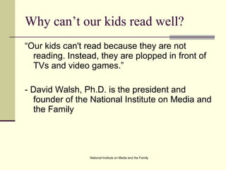 Helping our kids read better | PPT