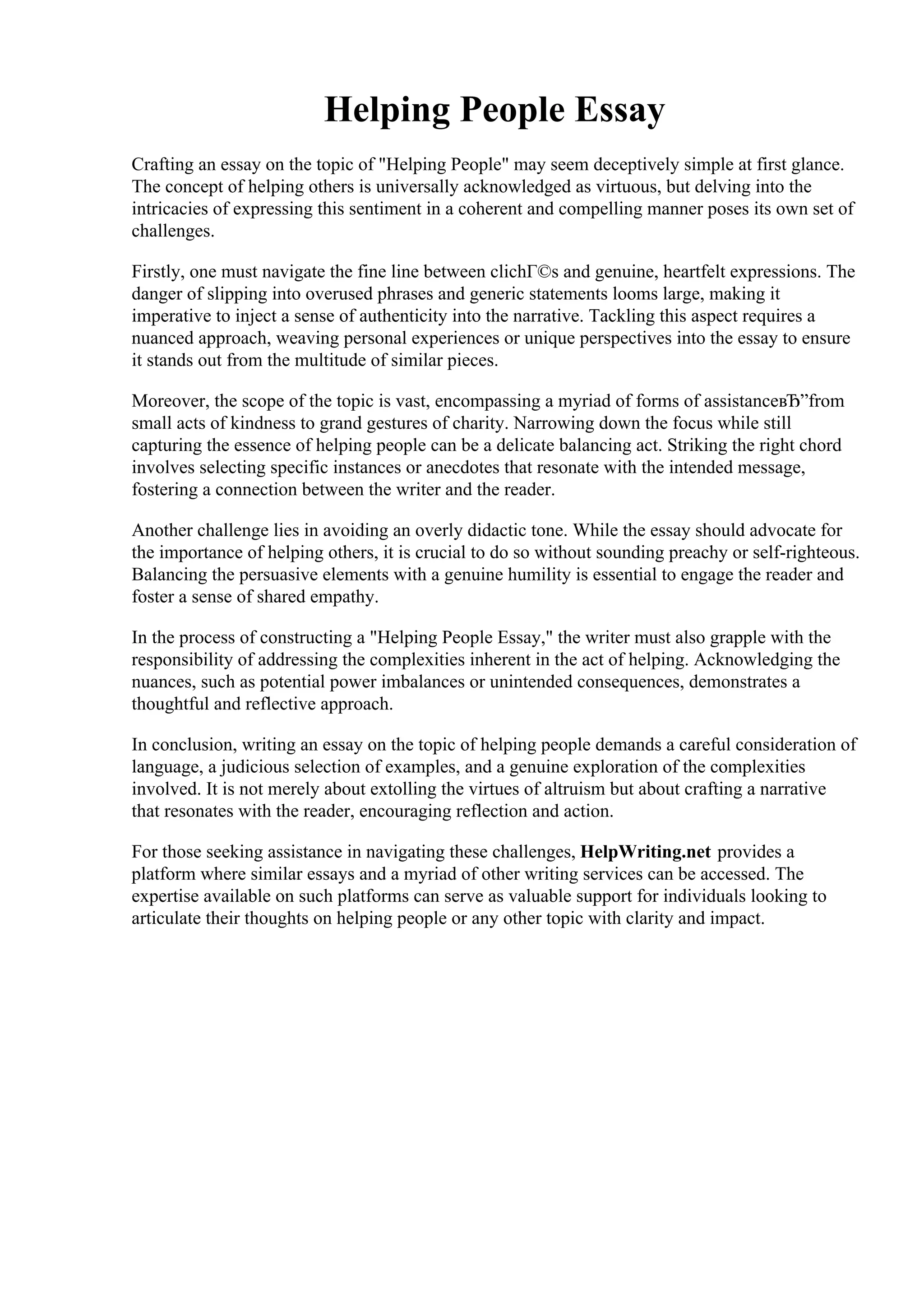 Helping People Essay.pdf