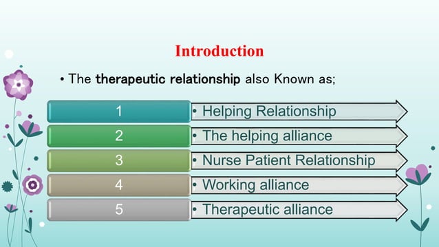 Helping relationships | PPTX