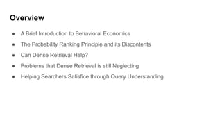 Helping Searchers Satisfice through Query Understanding | PPT