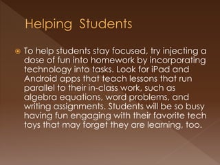 Helping Students Stay on Task | PPTX