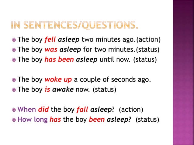 Helping students understand and use action | PPTX