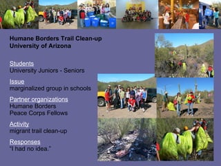 Helping teachers define, design, and do service learning projects | PPT