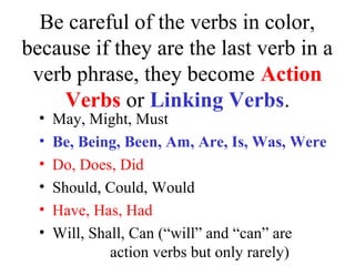 Helping verbs | PPT