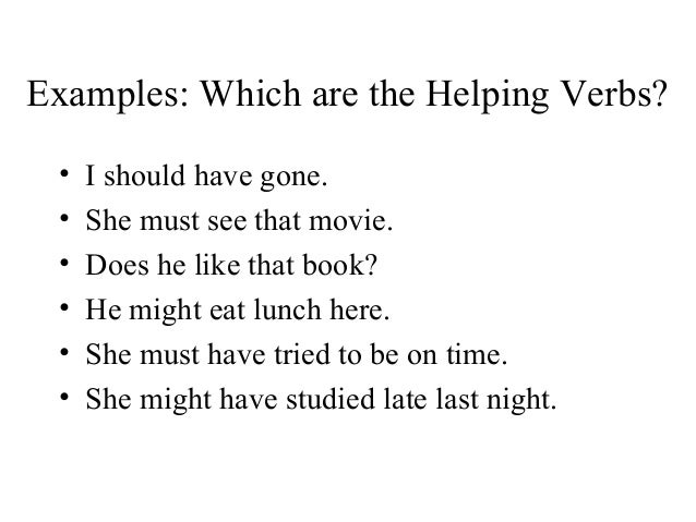 Helping Verbs helping-verbs