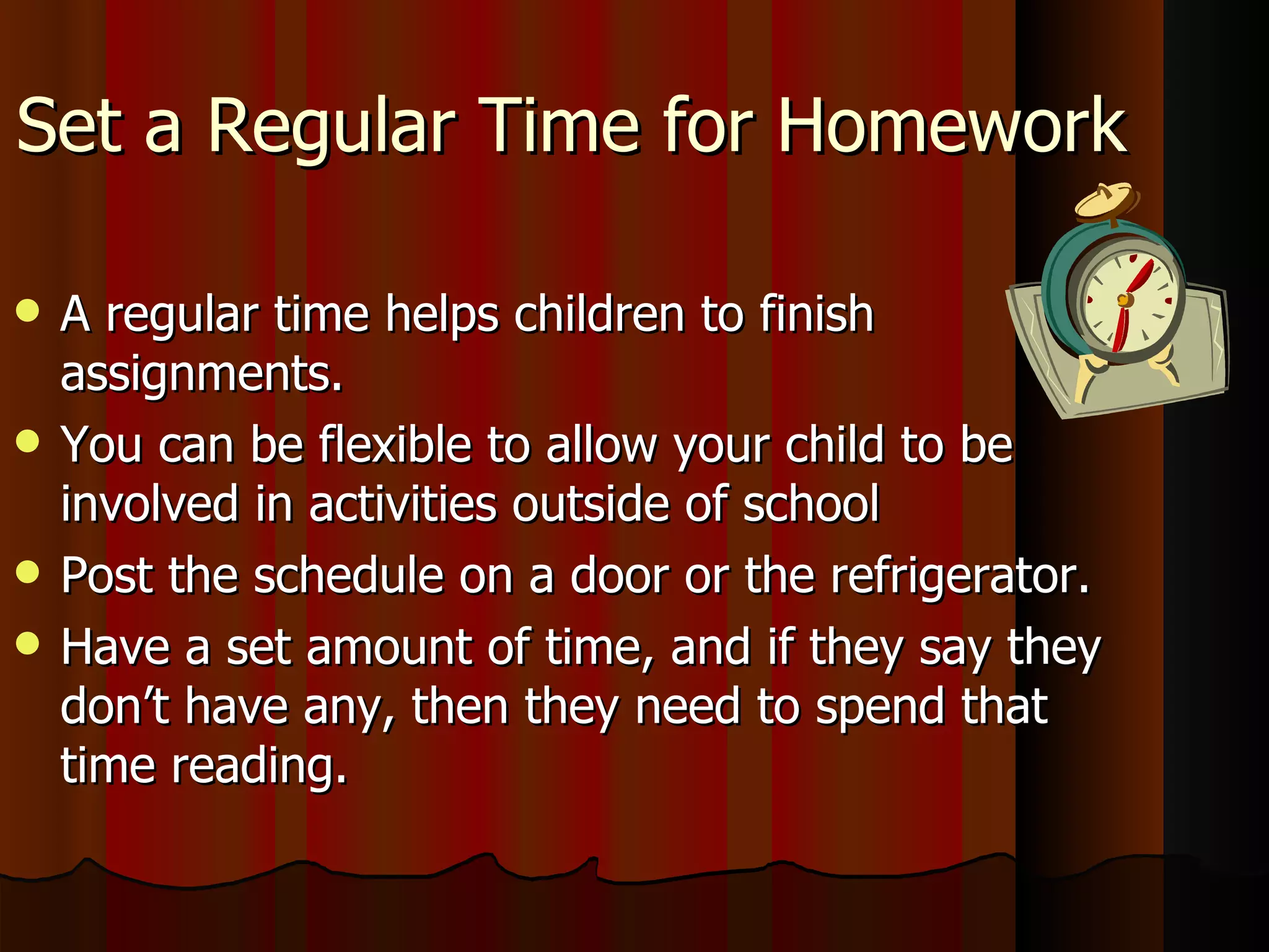 Helping your child with homework | PPT