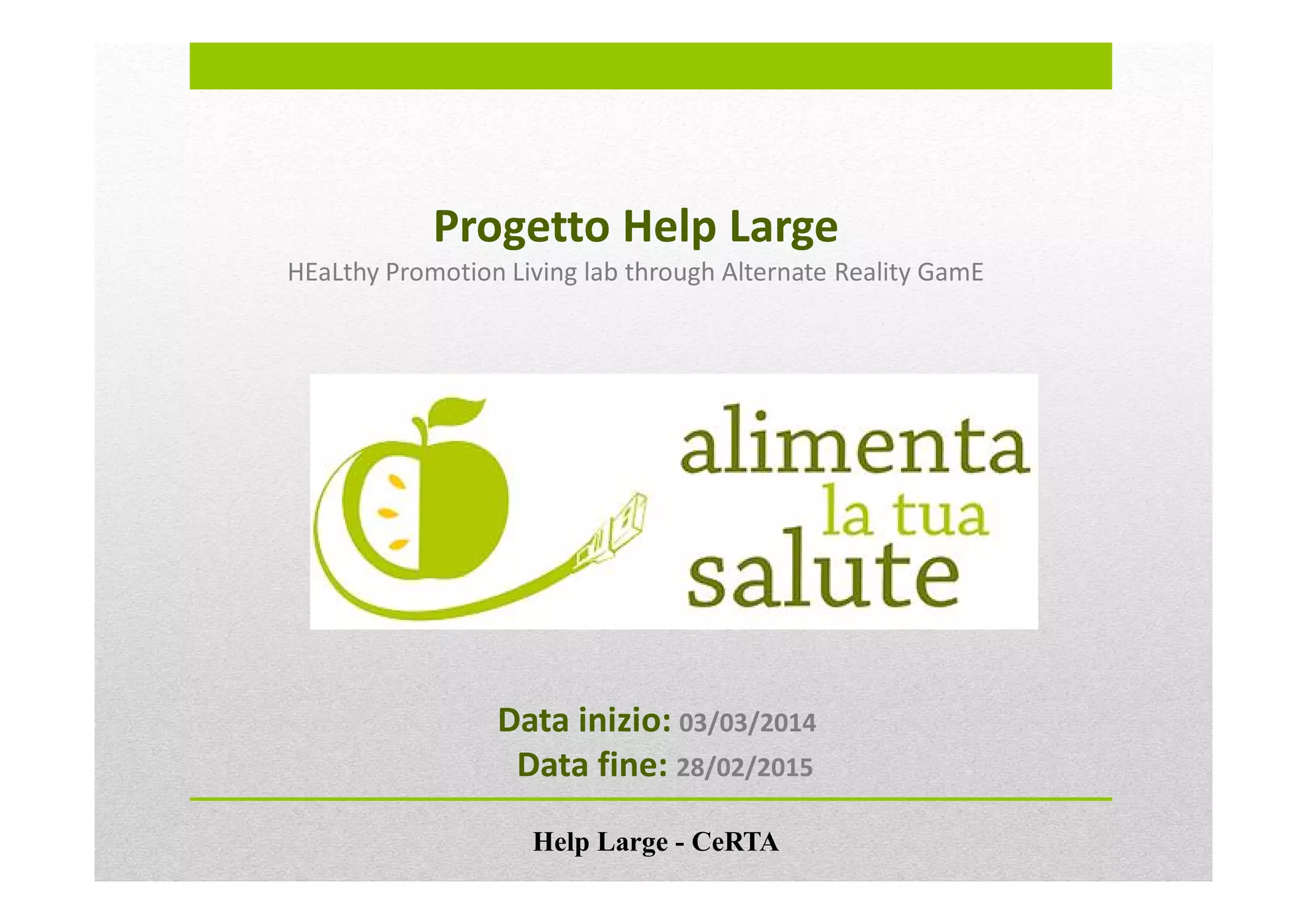 Help large presentazione_bologna | PPT
