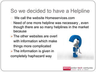 Helpline Business Plan | PPT