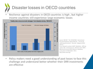 Assessing the Real Cost of Disasters: The Need for Better Evidence ...