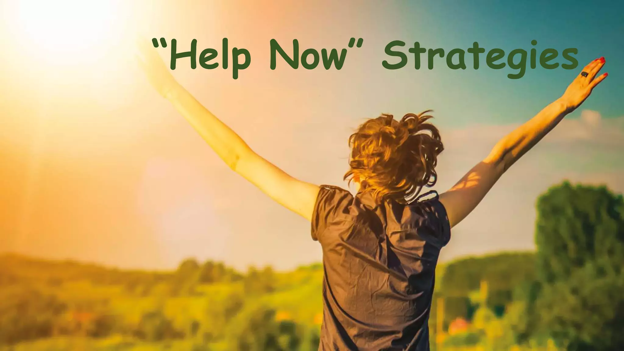Help Now Strategies | PPT | Free Download