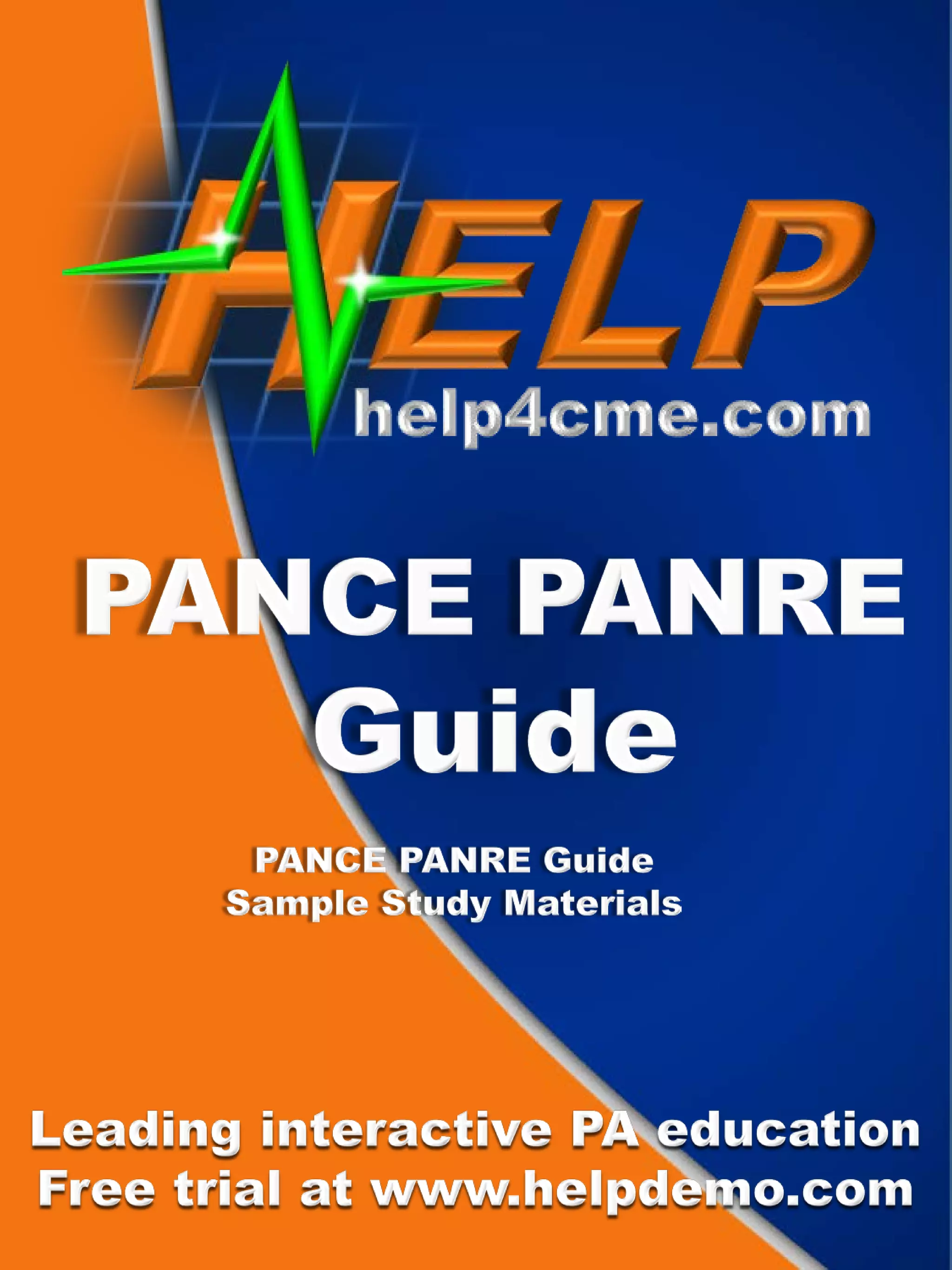 Help pance panre easy guide | PDF | Educational Assessment | Education