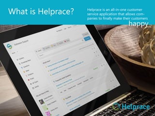 What is Helprace? Our Story | PPT