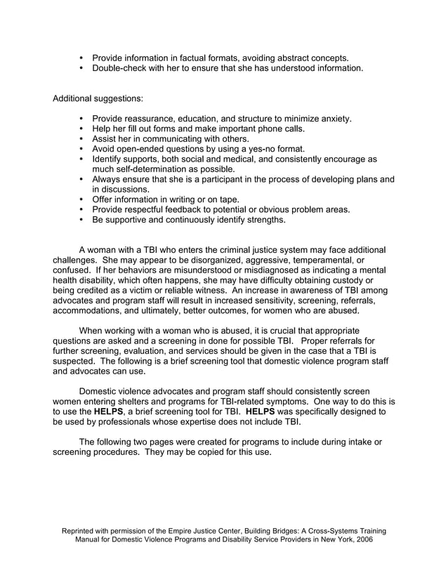 Helps Screening Tool | PDF