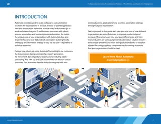 The 2019 AUTOMATE Use Case Guide from HelpSystems | PDF | Business ...