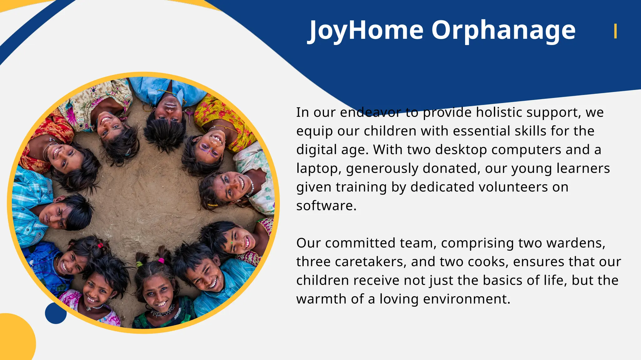 Help us make a difference in the lives of orphaned children! | PPT
